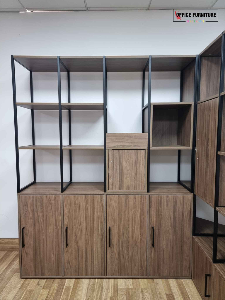 Premium Walnut Scala Display Unit by Mobili