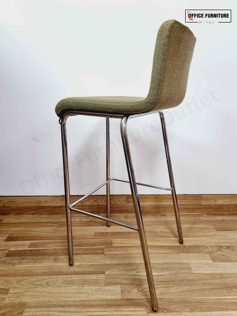 Steelcase B Free Bar Stool - Khaki
