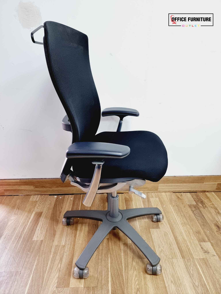 Knoll Life Swivel Task Chair with Coat Hanger